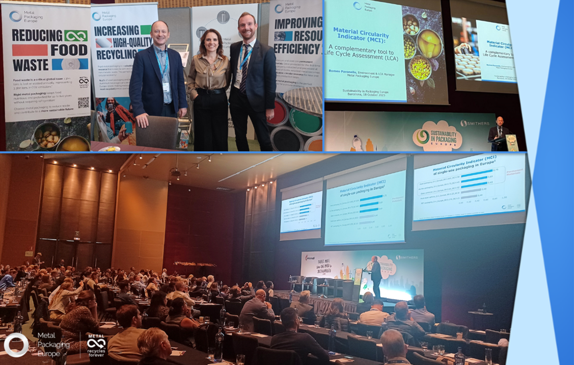 Sustainability in Packaging Europe 2023 - Metal Packaging Europe (MPE)